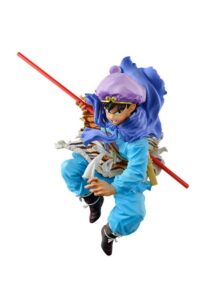 banpresto 26731p scultures dragon ball z-bwfc journey west-goku action figure, 14 cm