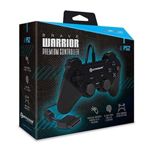 Hyperkin “Brave Warrior" Premium Controller for PS2 (Black)