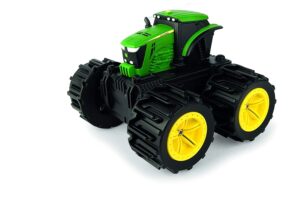 john deere tomy monster treads mega monster wheels tractor, green/yellow/black