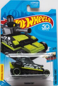 hot wheels mattel 2018 regular treasure hunt hw ride-ons tanknator