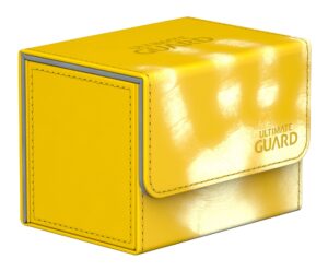 ultimate guard deck box: sidewinder 80+ chromiaskin yellow