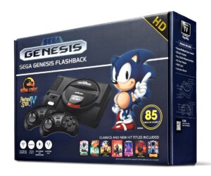 sega genesis flashback hd 2017 console 85 games included