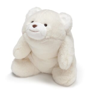 gund original snuffles teddy bear, premium stuffed animal for ages 1 and up, white, 10”