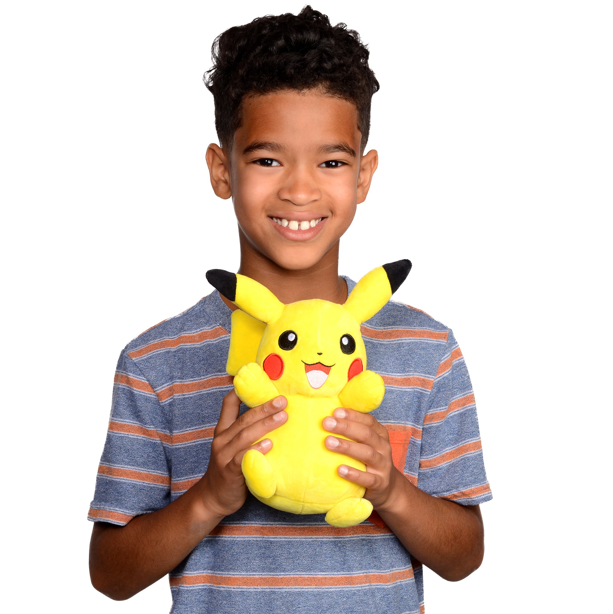 Pokémon 8" Pikachu Plush - Officially Licensed - Generation One - Quality Soft Stuffed Animal Toy Figure - Christmas Stocking Stuffer Gift for Kids, Boys, Girls - 2+