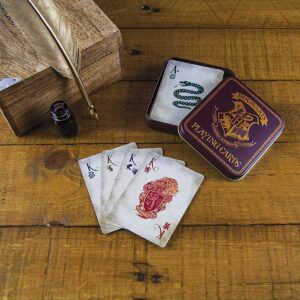 Harry Potter Playing Cards with Hogwarts House Symbols