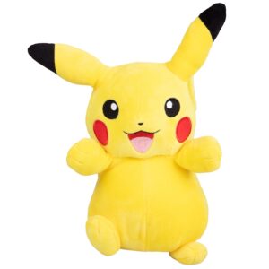 Pokémon 8" Pikachu Plush - Officially Licensed - Generation One - Quality Soft Stuffed Animal Toy Figure - Christmas Stocking Stuffer Gift for Kids, Boys, Girls - 2+