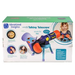 GeoSafari Jr. Talking Telescope STEM Toy, Preschool Science, Gift For Boys & Girls Ages 4+