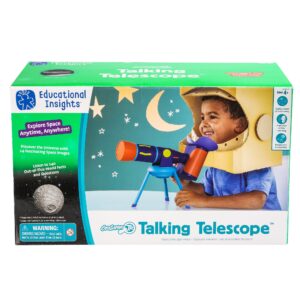 GeoSafari Jr. Talking Telescope STEM Toy, Preschool Science, Gift For Boys & Girls Ages 4+