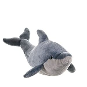 Wild Republic Dolphin Plush, Stuffed Animal, Plush Toy, Gifts for Kids, Cuddlekins 20 inches