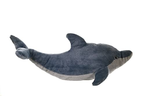 Wild Republic Dolphin Plush, Stuffed Animal, Plush Toy, Gifts for Kids, Cuddlekins 20 inches