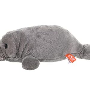 Wild Republic Manatee Plush, Stuffed Animal, Plush Toy, Gifts for Kids, Cuddlekins 10 Inches