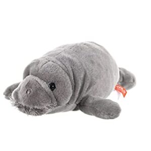 Wild Republic Manatee Plush, Stuffed Animal, Plush Toy, Gifts for Kids, Cuddlekins 10 Inches