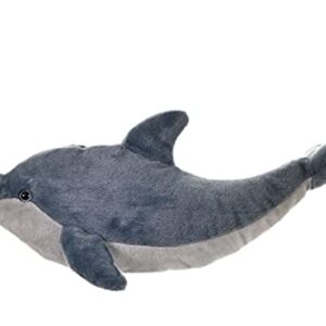 Wild Republic Dolphin Plush, Stuffed Animal, Plush Toy, Gifts for Kids, Cuddlekins 20 inches