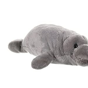 Wild Republic Manatee Plush, Stuffed Animal, Plush Toy, Gifts for Kids, Cuddlekins 10 Inches