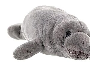 Wild Republic Manatee Plush, Stuffed Animal, Plush Toy, Gifts for Kids, Cuddlekins 10 Inches