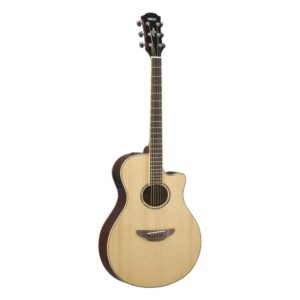 yamaha apx600 na thin body acoustic-electric guitar, natural