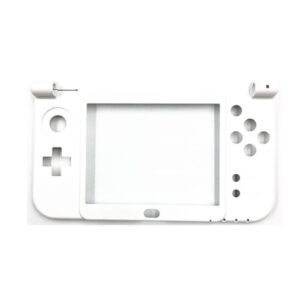 Housing Hinge Bottom Middle Frame Cover Shell Case for Nintendo New 3DS XL LL 2015 Verison Replacement - White