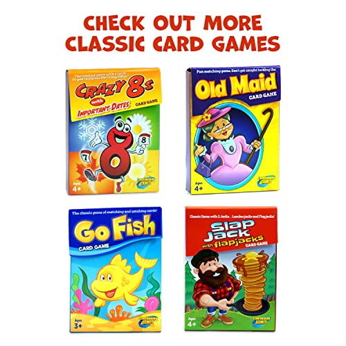 Continuum Games Slap Jack Flap Jacks Card Game - Kids Age 4 & Up