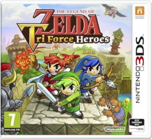 the legend of zelda tri force heroes (nintendo 3ds)