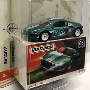 Matchbox Globe Travelers Green Audi R8 65TH Anniversary