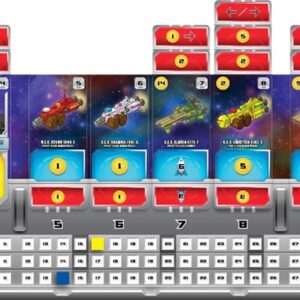 AEG Space Base | Space Exploration Engine Building Interactive Family Dice Game | Blend of Strategy & Luck | Easy to Learn | 2-5 Players | Ages 10+