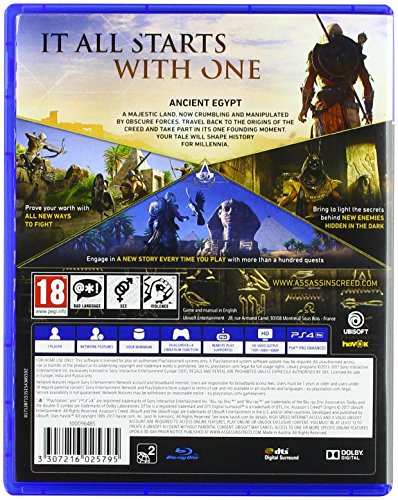 Assassin's Creed: Origins (English with Multi Lang in Game) (PS4)