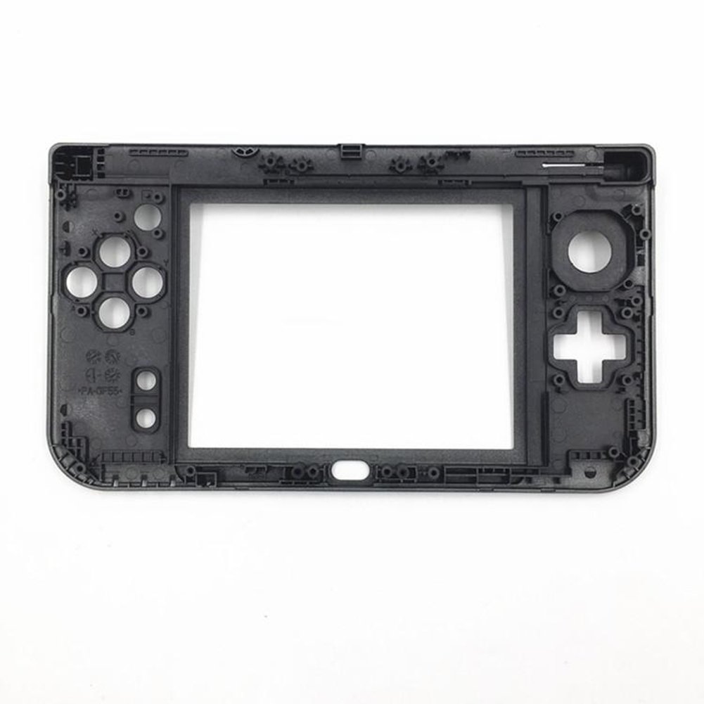 Housing Hinge Bottom Middle Frame Cover Shell Case for Nintendo New 3DS XL LL 2015 Verison Replacement - Gray