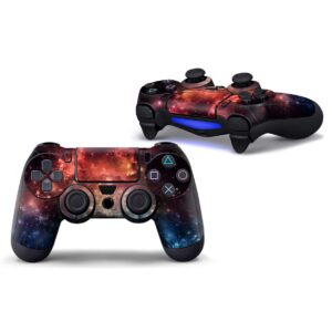 UUShop 4PCS Vinyl Skin Sticker Decal Cover for Playstation4 PS4 Controller - Four Pack Starry Sky