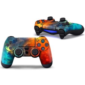 UUShop 4PCS Vinyl Skin Sticker Decal Cover for Playstation4 PS4 Controller - Four Pack Starry Sky