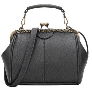 donalworld women retro hollow out pu leather handbag l flp