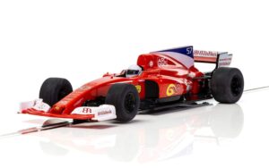 scalextric gran prix red stallion formula one #57 1:32 slot race car