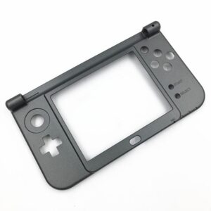 Housing Hinge Bottom Middle Frame Cover Shell Case for Nintendo New 3DS XL LL 2015 Verison Replacement - Gray