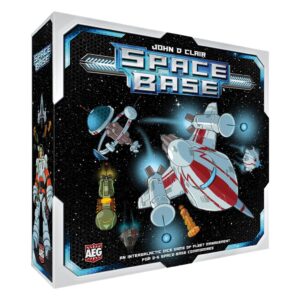 aeg space base | space exploration engine building interactive family dice game | blend of strategy & luck | easy to learn | 2-5 players | ages 10+