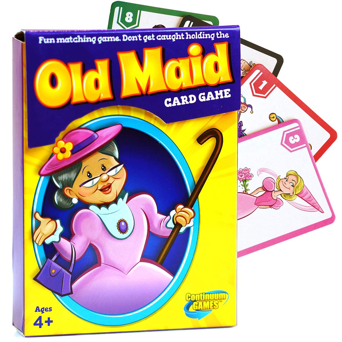 Continuum Games Old Maid Classic Card Game - Children Ages 4 & Up