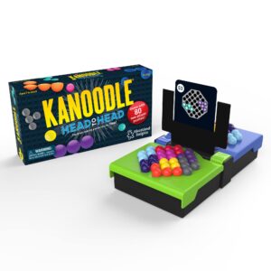 educational insights kanoodle head-to-head puzzle for 2 players - brain teaser game for kids, teens and adults, puzzle games for kids ages 7+