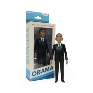 fctry barack obama real life political action figure: post-presidency barack obama collectible figurine - perfect for collectors, gag gift, funny idea & souvenirs