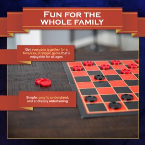 Continuum Games Checkers Family Traditions Board Games for 72 months to 1188 months