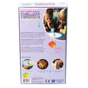 Educational Insights My First Game: Tumbleos, Stacking & Counting Game, Toddler Toys, Ages 3+