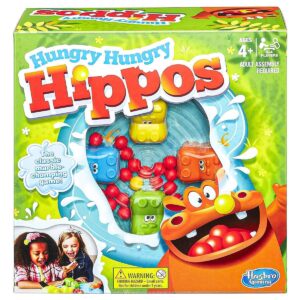 hasbro gaming elefun and friends hungry hungry hippos game