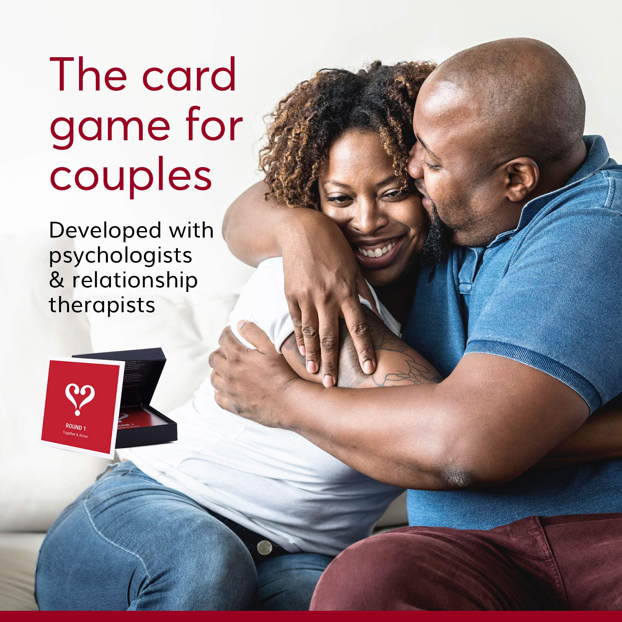 Vertellis Relationship Edition Couples Games - 2 Player Couples Card Games - Meaningful Conversation Starters Card Games for Couples - Fun Games for Couples - Romantic Couple Gifts