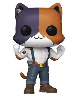 Funko Pop! Games: Fortnite - Meowscles (Bundled with Pop Box Protector Case)