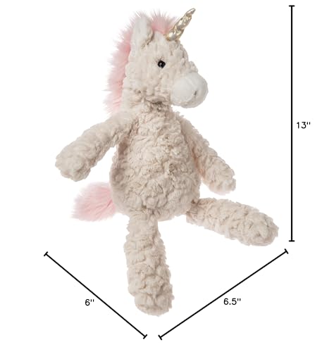 Mary Meyer Putty Unicorn Soft Toy Friend, White 33-Centimetres