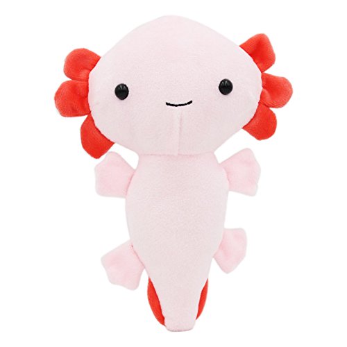 LuLezon Mexican Salamander Axolotl Plush Doll Stuffed Toy 7.8"