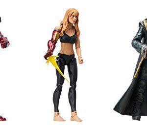 Hasbro Marvel Legends Series Studios The First Ten Years Iron Man 3 Movie Iron Man Mark Xxii, Pepper Potts, The Mandarin 6" Figure 3 Pack (Amazon Exclusive)