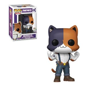 Funko Pop! Games: Fortnite - Meowscles (Bundled with Pop Box Protector Case)