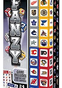 MasterPieces Family Game - NHL League Fanzy Dice Game - Officially Licensed Game for Kids & Adults