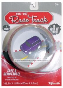 roll-out race track by toysmith