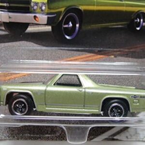 MATCHBOX 1:69 SCALE DIE CAST CHEVROLET 100 YEARS TRUCKS, GREEN '70 CHEVY EL CAMINO