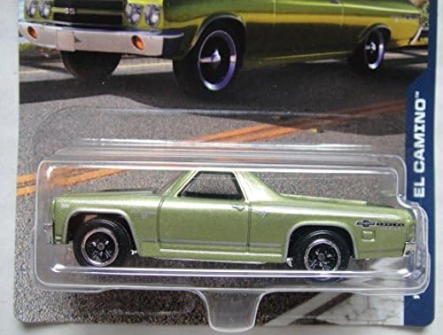 MATCHBOX 1:69 SCALE DIE CAST CHEVROLET 100 YEARS TRUCKS, GREEN '70 CHEVY EL CAMINO