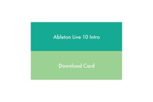 ableton multitrack recording software, green (live 10 intro)